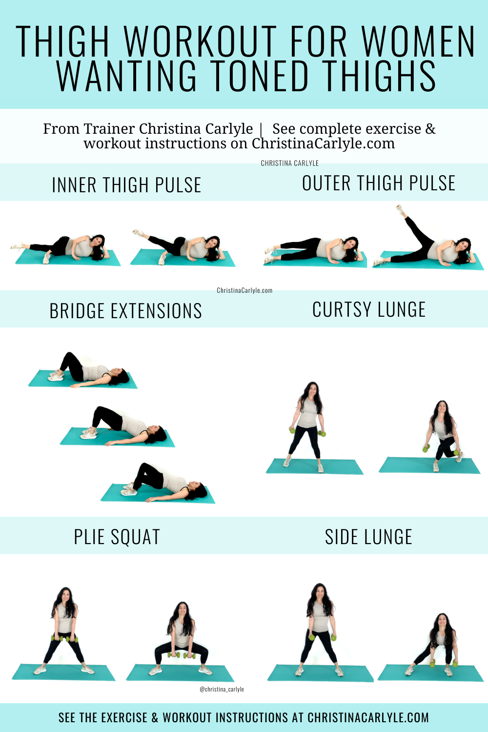 The Best Thigh Workout for Women (That Actually Works) - Dr. Christina ...