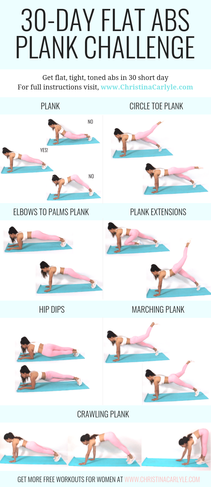 30 Day Plank Challenge For Tight Toned Flat Abs And Core Strength 30 Day Plank Challenge For Tight Toned Flat Abs And Core Strength