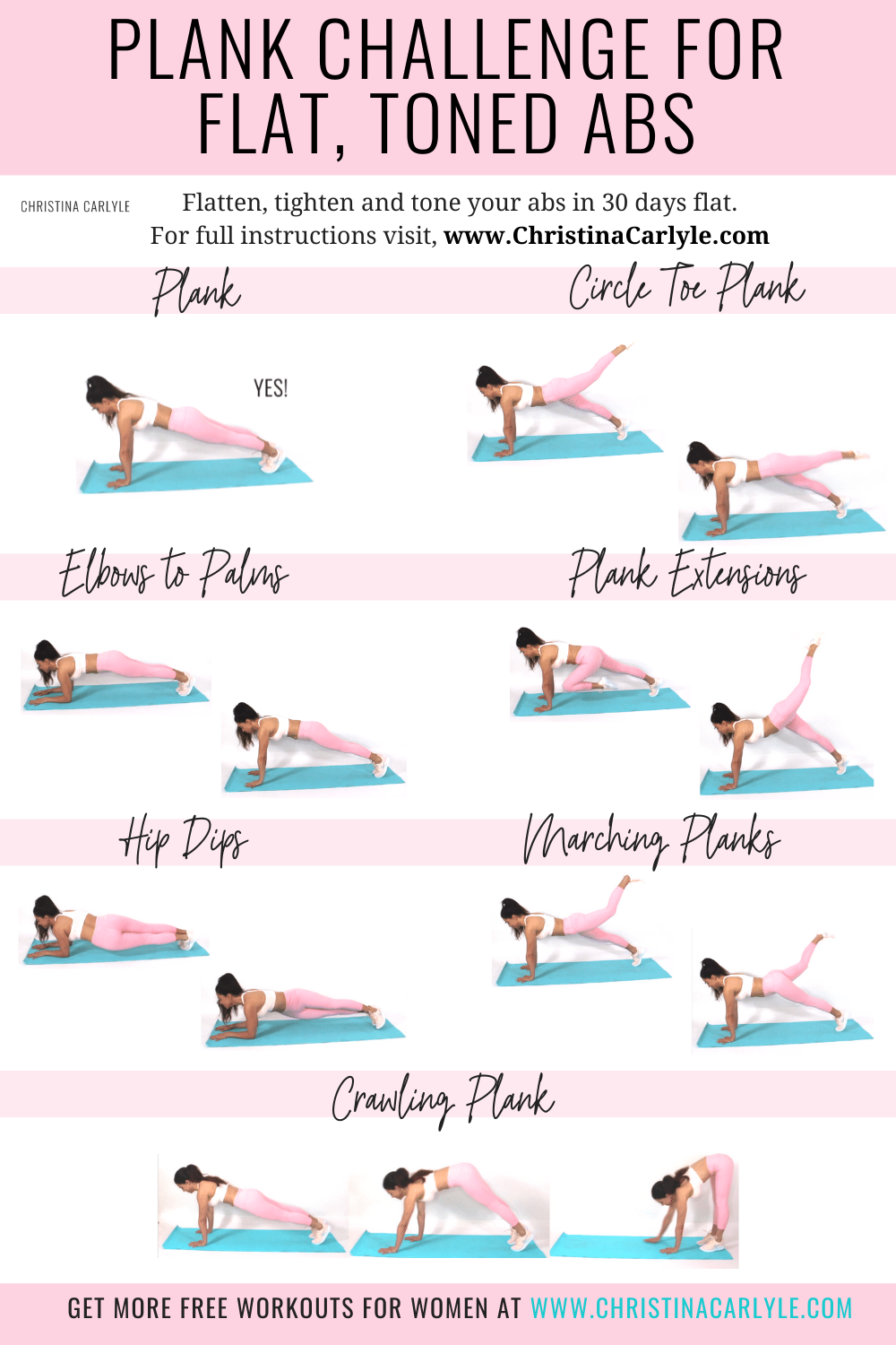 30 Day Plank Challenge For Tight Toned Flat Abs And Core Strength 30 Day Plank Challenge For Tight Toned Flat Abs And Core Strength