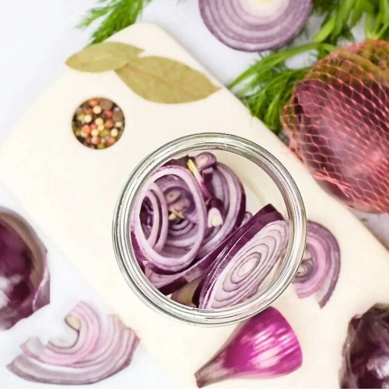Quick Pickled Red Onions - Dr. Christina Carlyle