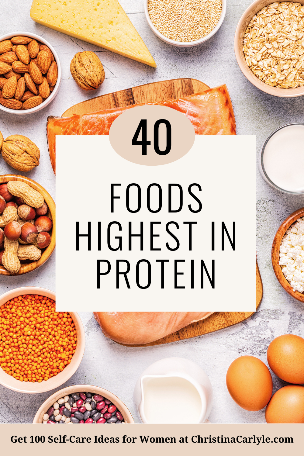 Foods Highest In Protein - Dr. Christina Carlyle