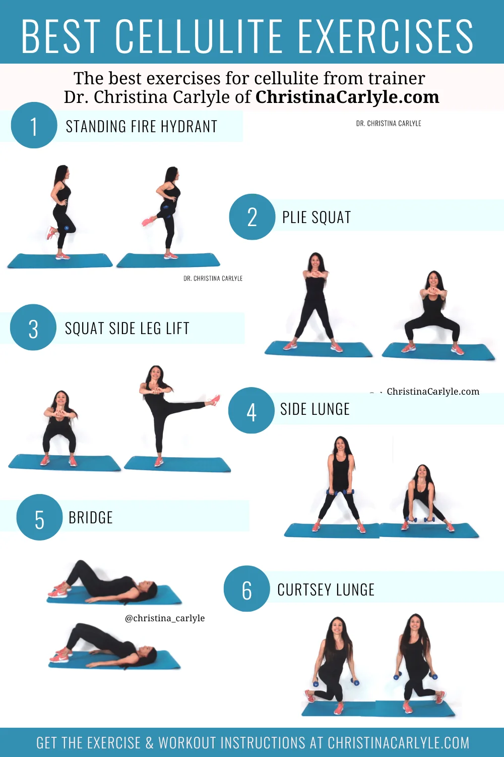 Exercises for Cellulite - Dr. Christina Carlyle